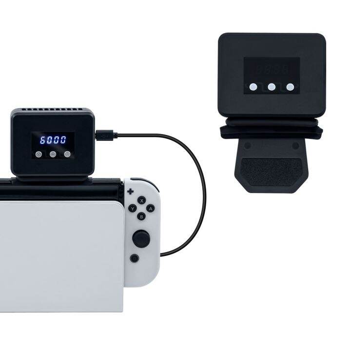 Radiator Base with LED Temperature Display Cooler for Nintendo Switch ...