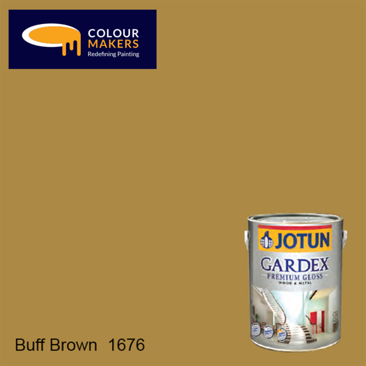 JOTUN GARDEX 1676 BUFF BROWN 1L | Lazada