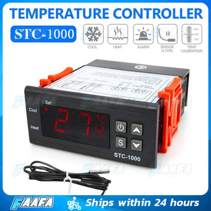 110V 220V Digital Temperature Controller STC-1000 Thermostat Incubator ...
