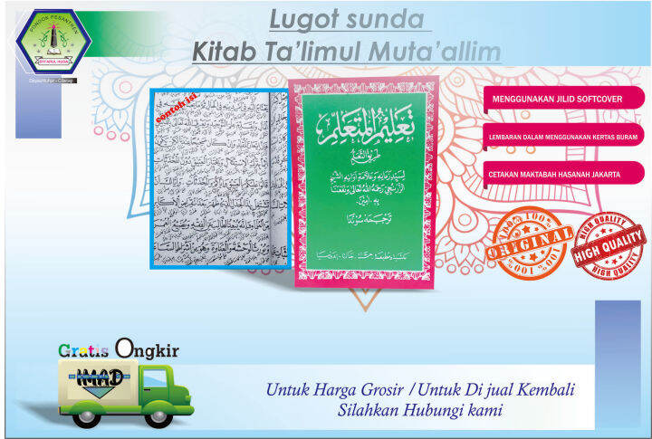 lugot sunda kitab ta'limul muta'allim/ surahan kitab ta'limul muta'allim bahasa sunda | Lazada ...