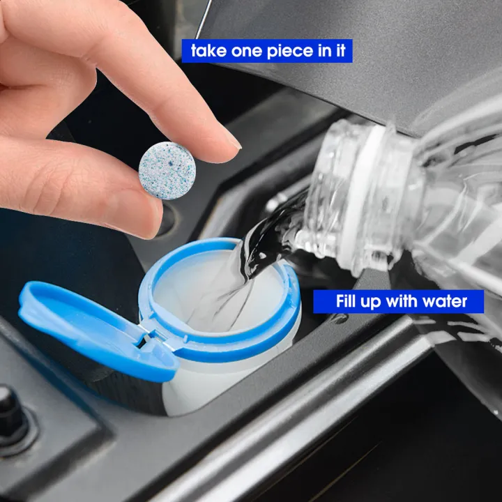 ALL PRTODUCT Car Windshield Cleaner Condensed Effervescent Glass Tablet ...