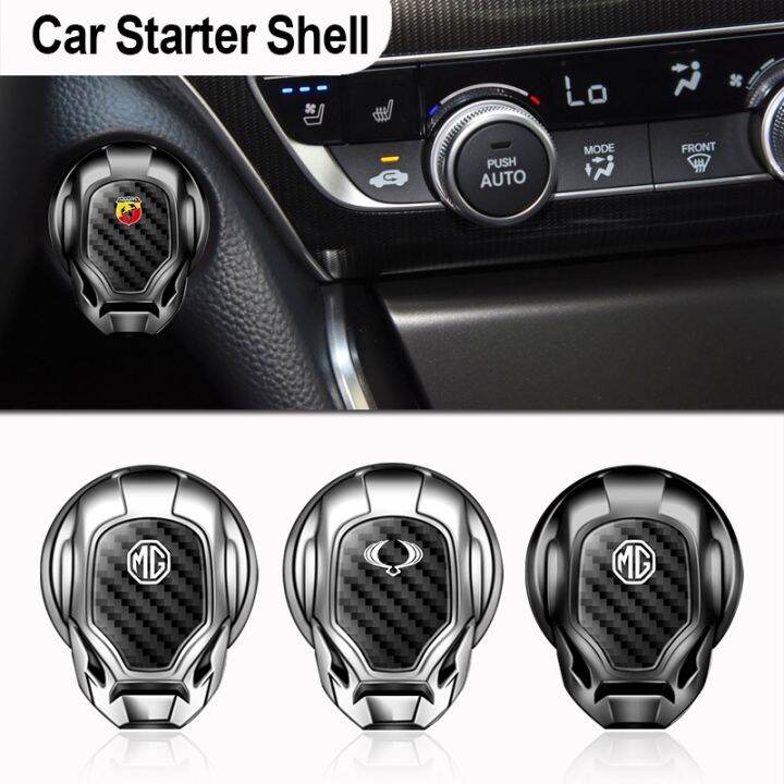 【Home life】 ใหม่ฝาปิดปุ่มสวิตช์ Start Stop Engine Mobil แบบกดตกแต่ง ...