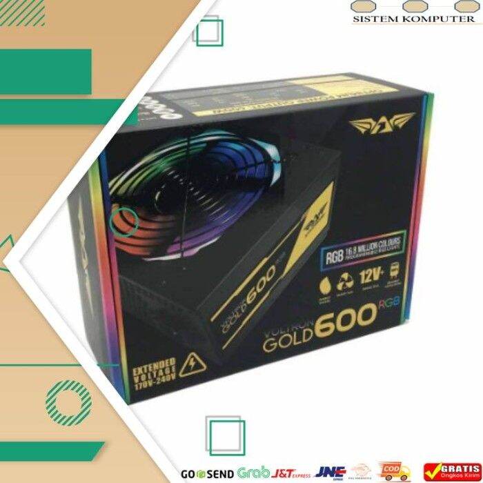 Power Supply PSU Armaggeddon Voltron Gold 600 RGB 600W | Lazada Indonesia