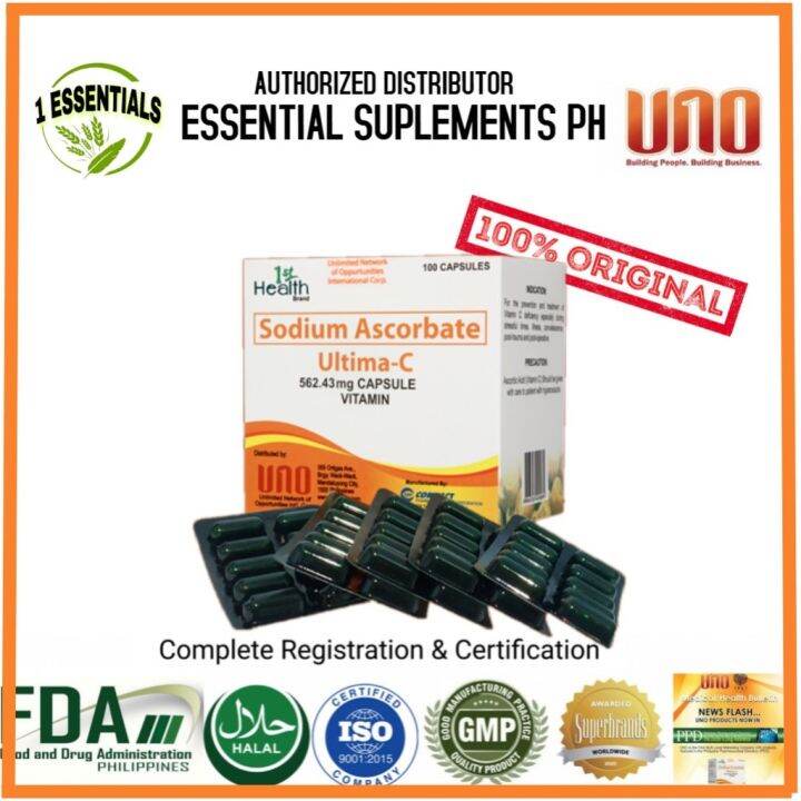 Ultima C Vitamins Pampataba for kids and adults 100 original mas ...
