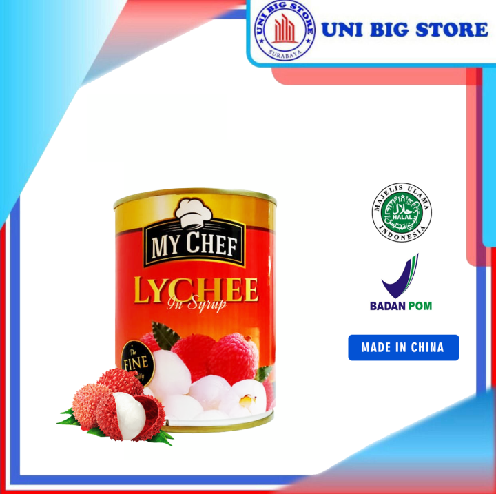 My Chef Lychee in Syrup 565 gr Leci Kaleng | Lazada Indonesia
