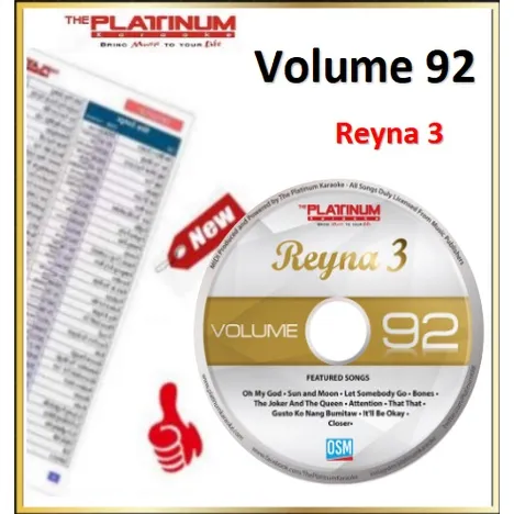 Platinum New Reyna 3 Volume 92 Update CD (2022) | Lazada PH