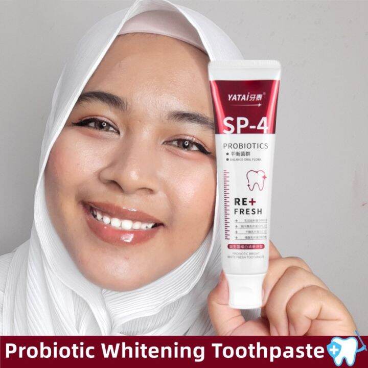 Toothpaste Ubat Gigi Teeth Whitening Probiotic Toothpaste Fresh Breath ...