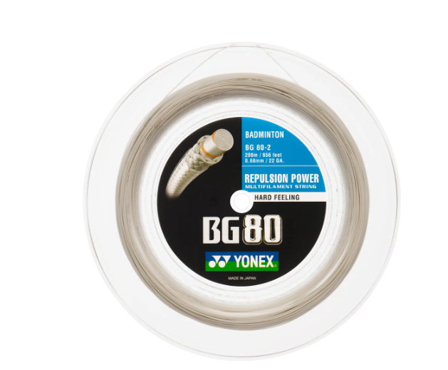 Yonex Badminton String BG80 200m Reel (100% Original) | Lazada