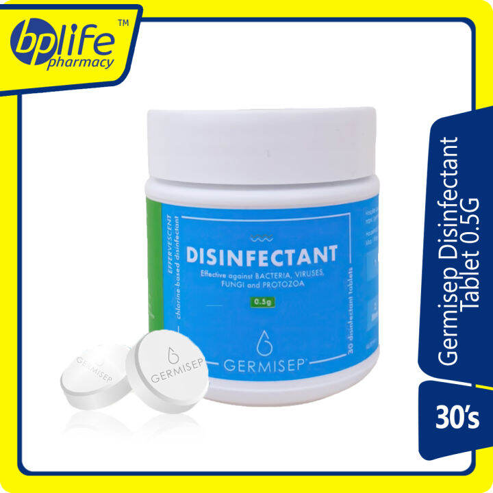 Germisep Disinfectant Tablet 0.5G 30 tablets | Lazada