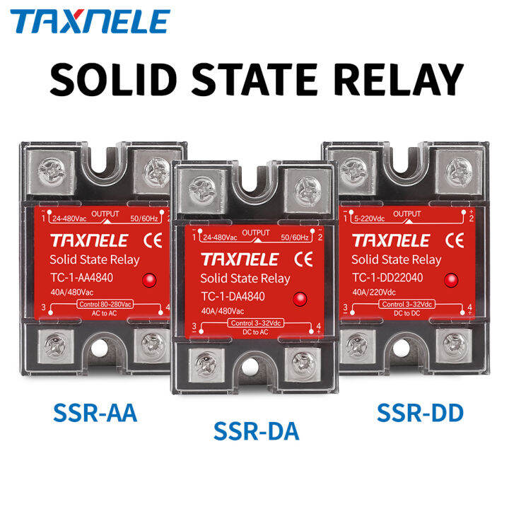 SSR-25DA SSR-40DA รีเลย์ SSR-40DD SSR-40AA SSR-25AA 100A รีเลย์ SSR 60A 25A 40A 80A DD DA AA ...