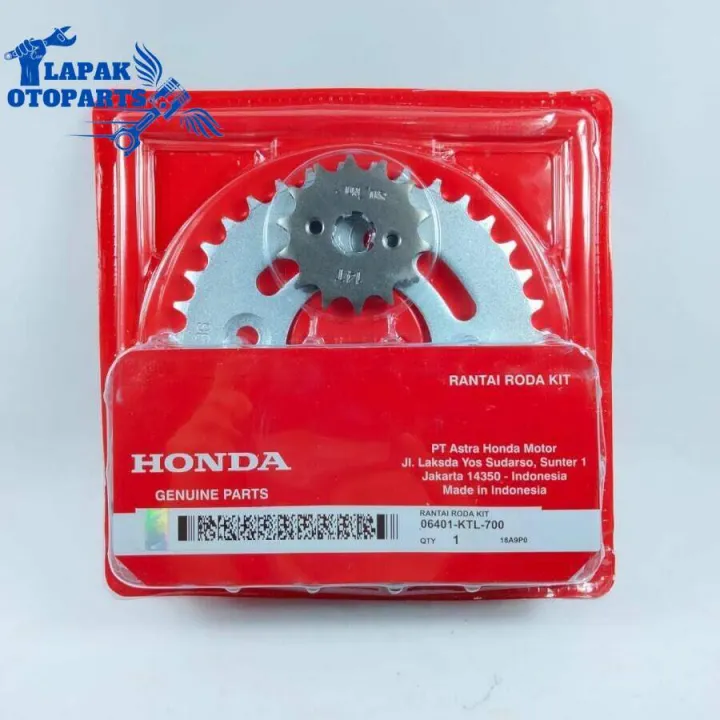 Gear Set / Girset AHM KTL Motor Honda Revo Lama Supra Fit New Supra X ...