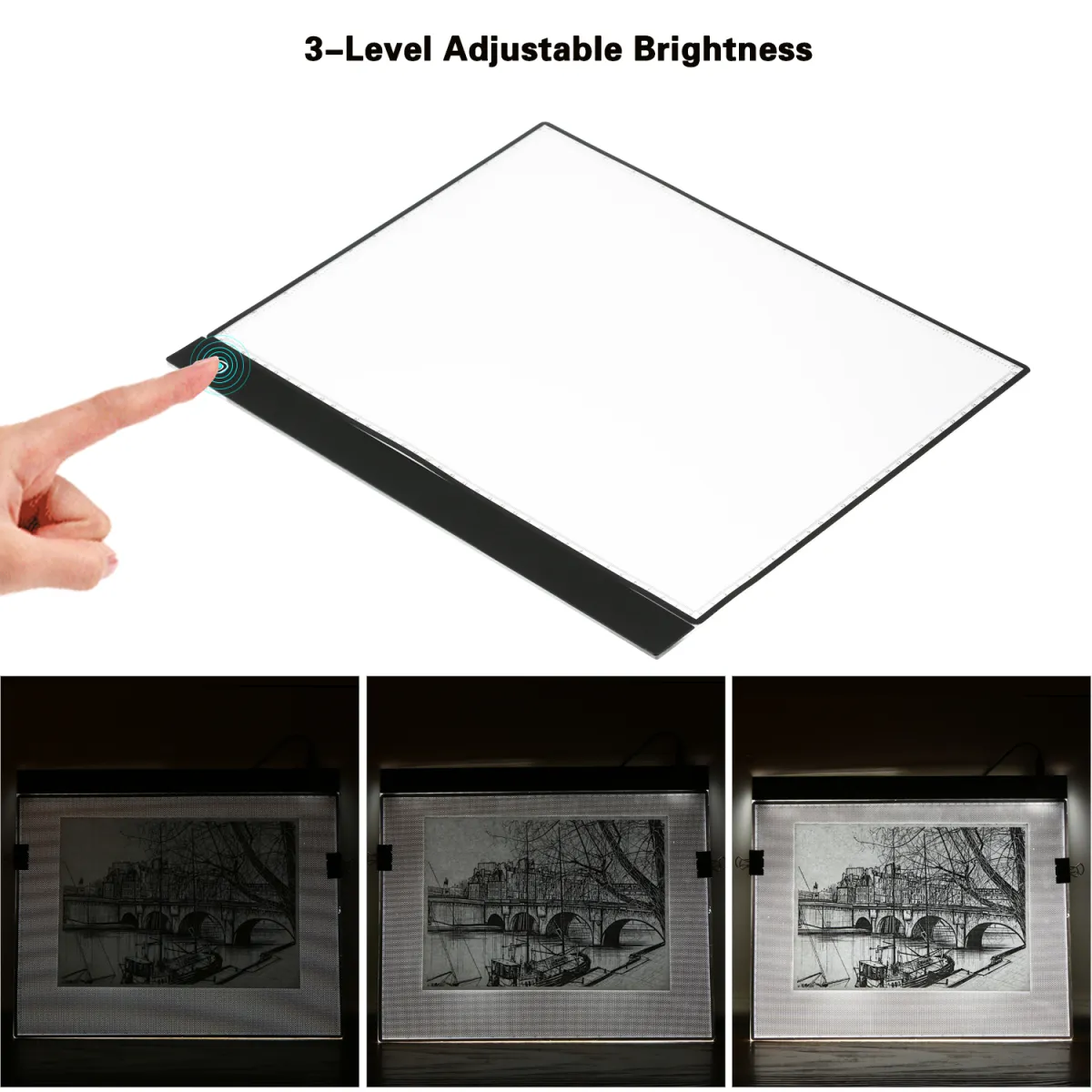 Huion Usb Led Light Tracing Pad A3 Box | Shelly Lighting