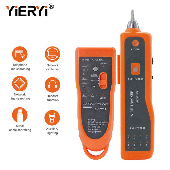 Yieryi Electrical Wire Tracker Tracer Wire Cable Finder Network Cable ...