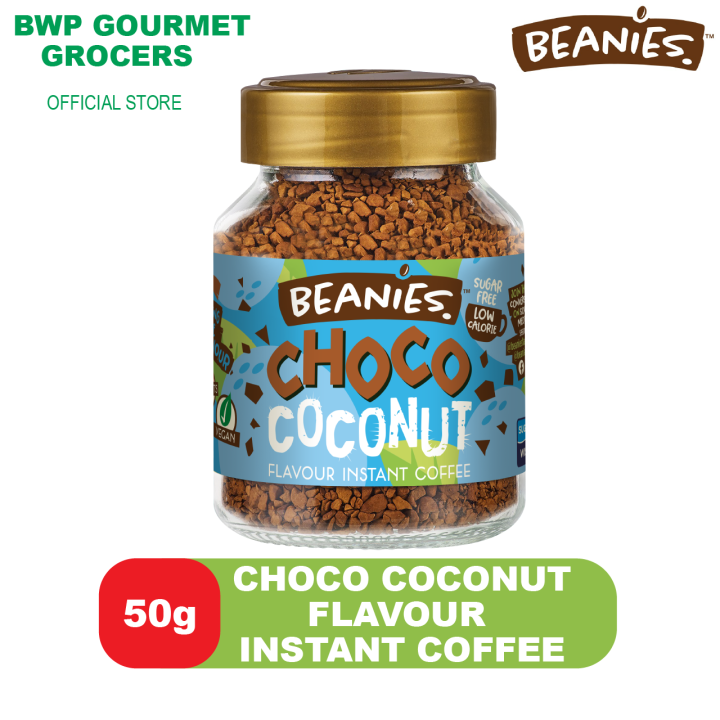 Beanies Choco Coconut Flavor Instant Coffee (50g) | Lazada PH