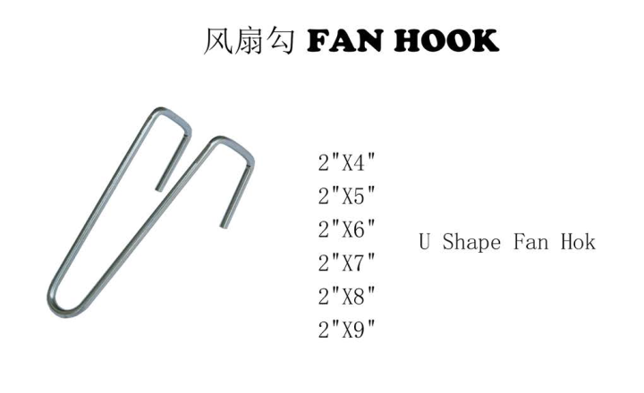 (1Pc) U Shape Fan Hook | Lazada