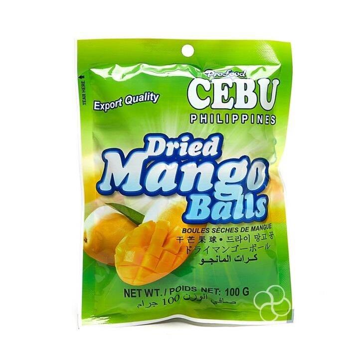 Profood Cebu Dried Mango Balls 100g | Lazada PH