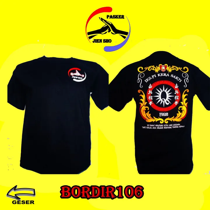 Baju Kaos IKS.PI Kera Sakti Bordir106 | Lazada Indonesia