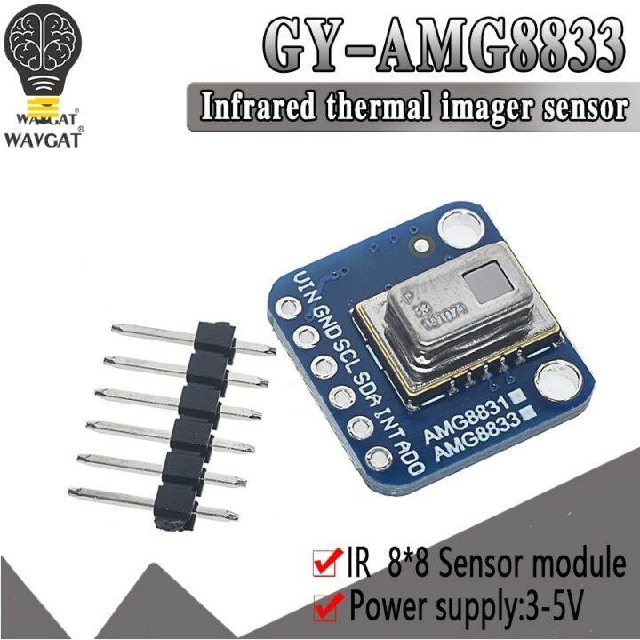 official AMG8833 IR 8*8 Thermal Imager Array Temperature Sensor Module ...