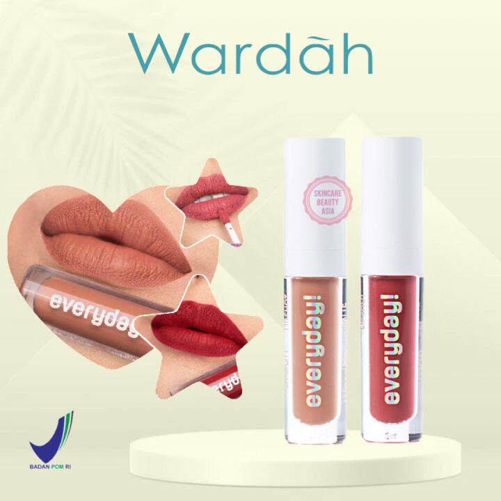 WARDAH Everyday! Matte Lip Shot - Lip Cream | Lazada Indonesia