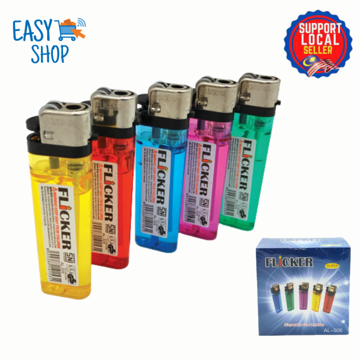 Flicker Lighter Pemetik Api AL-506 🔥Ready Stock🔥 | Lazada