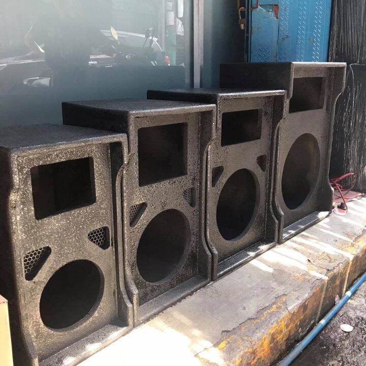 8 / 10 / 12 / 15 inches 2 way Speaker Box Mortar Finished SOLD PER ...