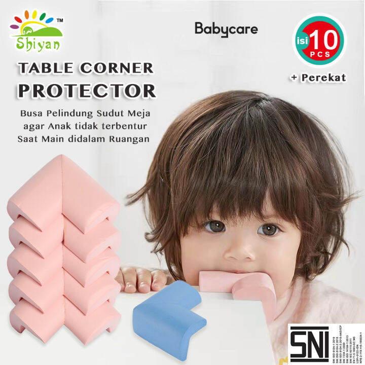 bantal sudut meja / pelindung sudut meja sebagai keselamatan anak ...