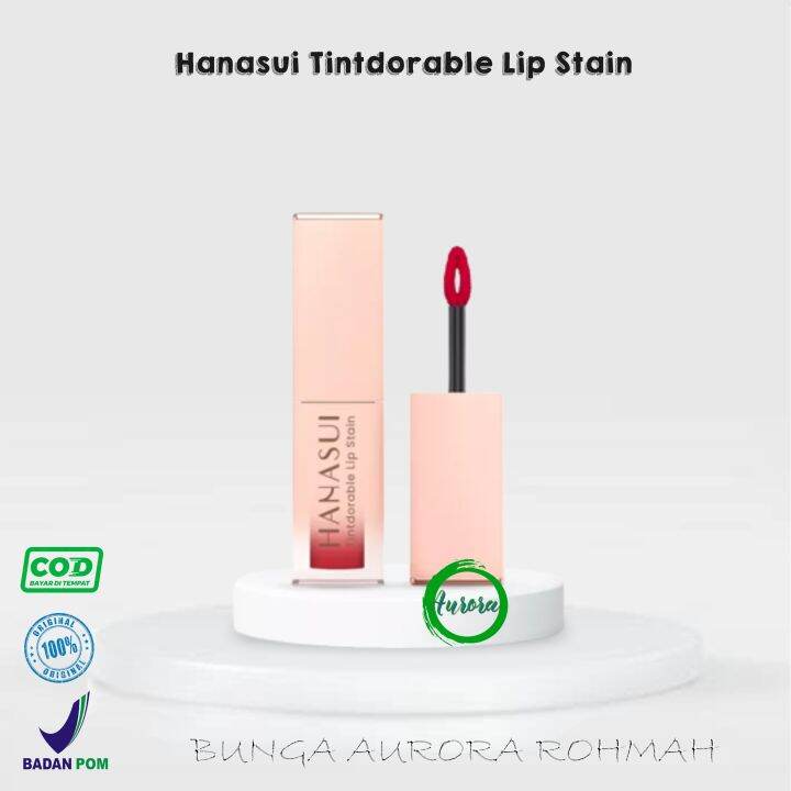 Hanasui Tintdorable Lip Stain | Lazada Indonesia
