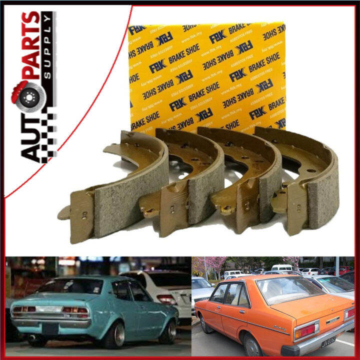FBK REAR BRAKE SHOE DATSUN B210 B310 | Lazada