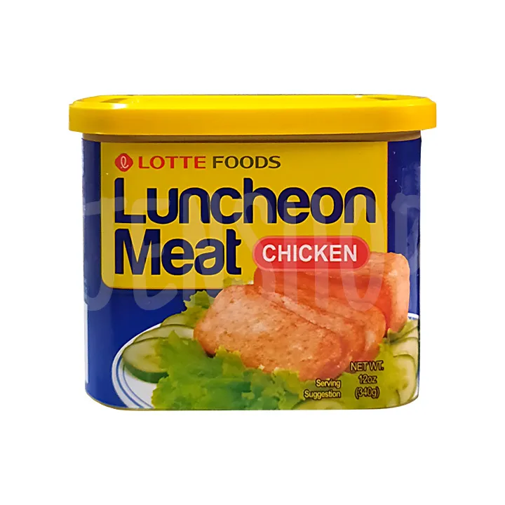 Lotte Foods Luncheon Meat Chicken 340 grams 12 oz | Lazada PH