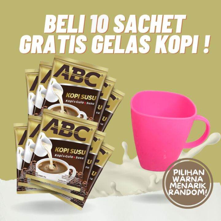SMF PROMO!!! BELI 10 SACHET KOPI ABC GRATIS GELAS KOPI | Lazada Indonesia
