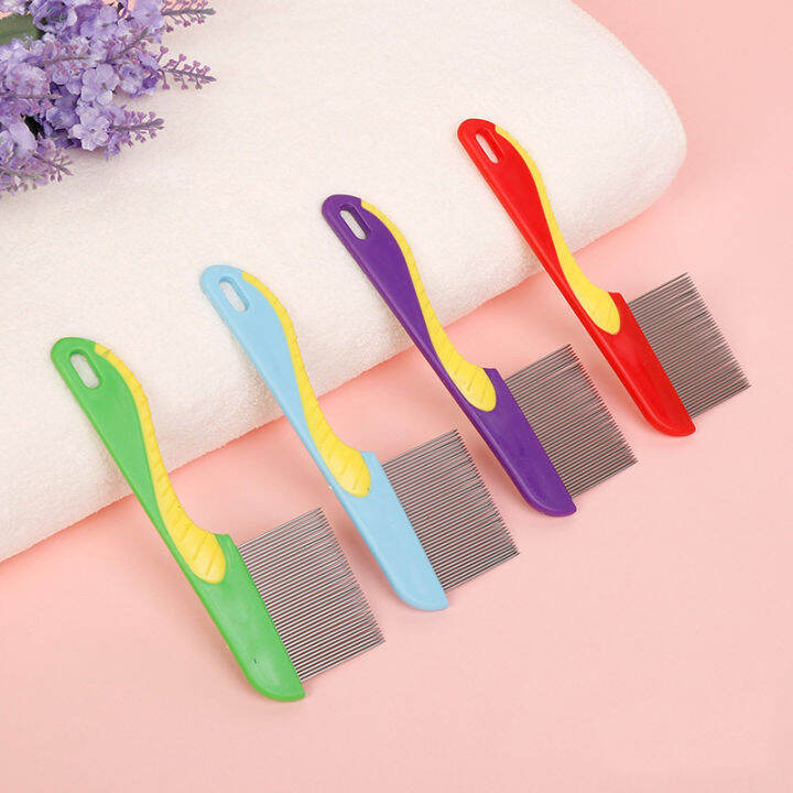 O-NEWE Magic Suyod With Handle Round Stainless Needle Head Lice Flea ...