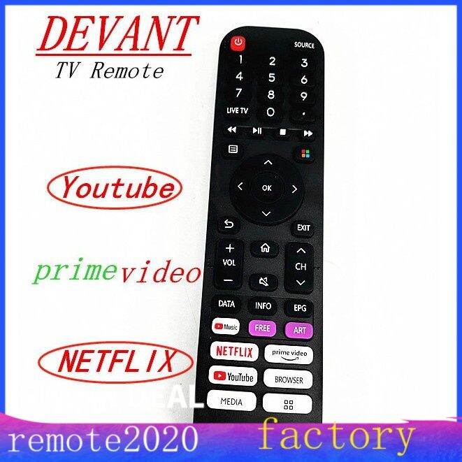 New devant remote control Use Original For DEVANT LCD LED TV Player ...