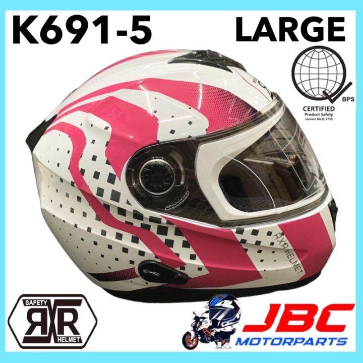 RXR K691-5 Full Face Helmet with ICC Large Only | Lazada PH