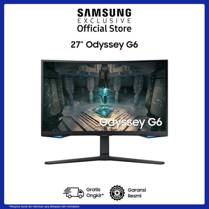 27" Odyssey G65B QHD 240Hz 1ms HDR600 Gaming Hub 1000R Curved Gaming ...