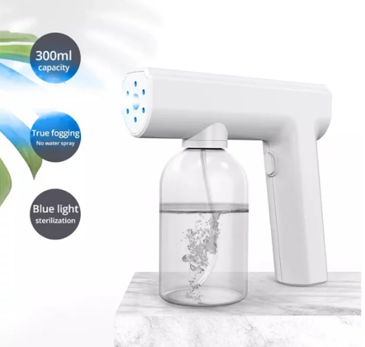 Nano Spray Gun Disinfektan Atomizer Mini Spraygun Cordless Portable ...