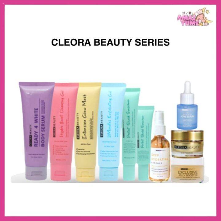 CLEORA Beauty Series | Cleansing | Essence | Serum | Jelly Booster ...