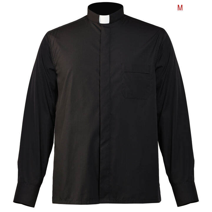 Clerical Poloshirt for Priests Clergy Mens Shirt Minister Preacher ...