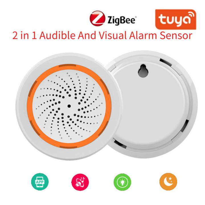 E Life Smart Store Tuya Smart Zigbee Alarm Siren for Home Automation ...