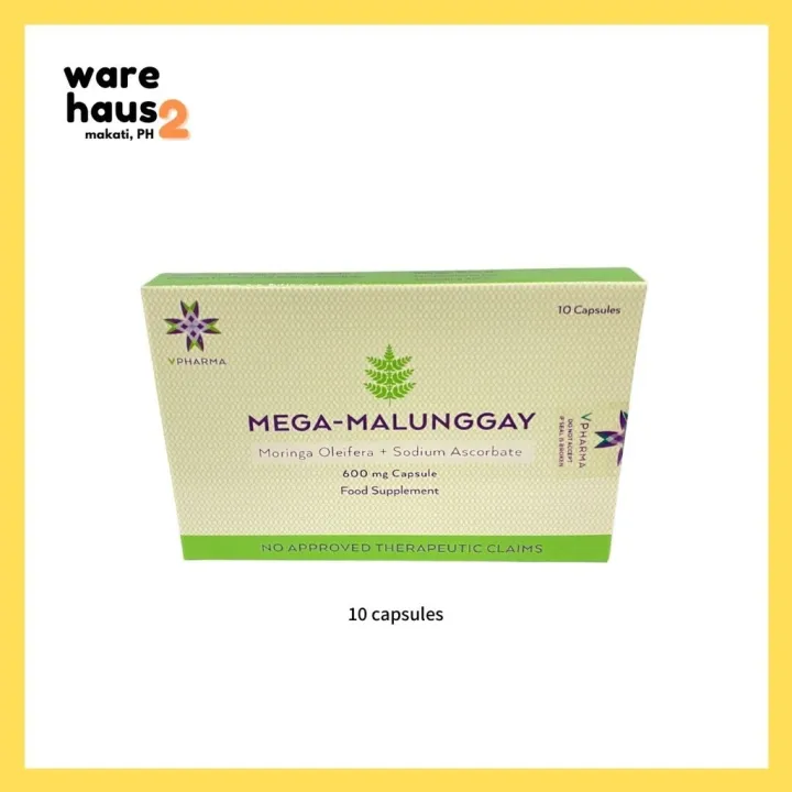 Mega-Malunggay Capsules (Moringa Oleifera ) Breastfeeding Supplement by ...