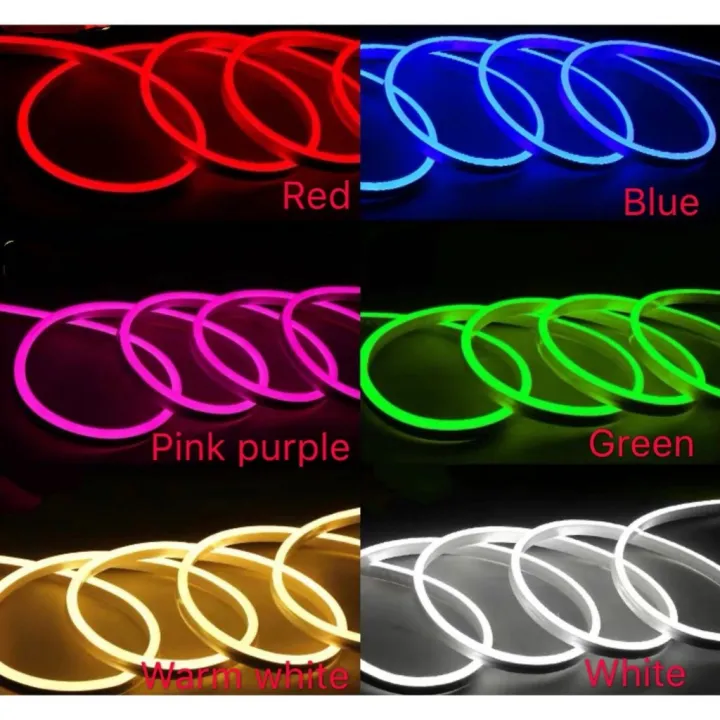 LED Waterproof 220 volts 8mm LED Neon Lights 220v Neon Strip Light ...