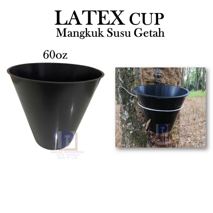 Latex Cup 60oz (Cawan Getah/ Pasu Bunga Plastik/ Plastic Flower Pot/ Plastic Vase) | Lazada