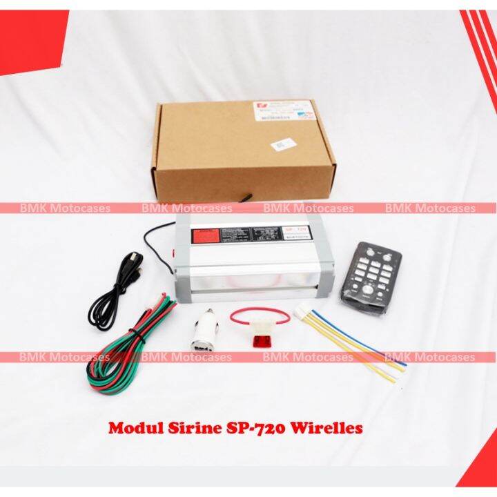 Modul Sirene Wireless SP720 200 Watt Sirine Toa Ambulance | Lazada ...