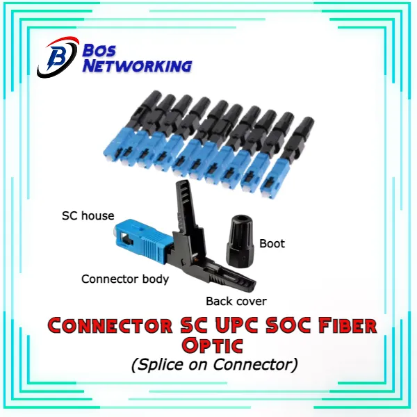 Fast Connector SC UPC SOC FO Fiber Optic | Lazada Indonesia