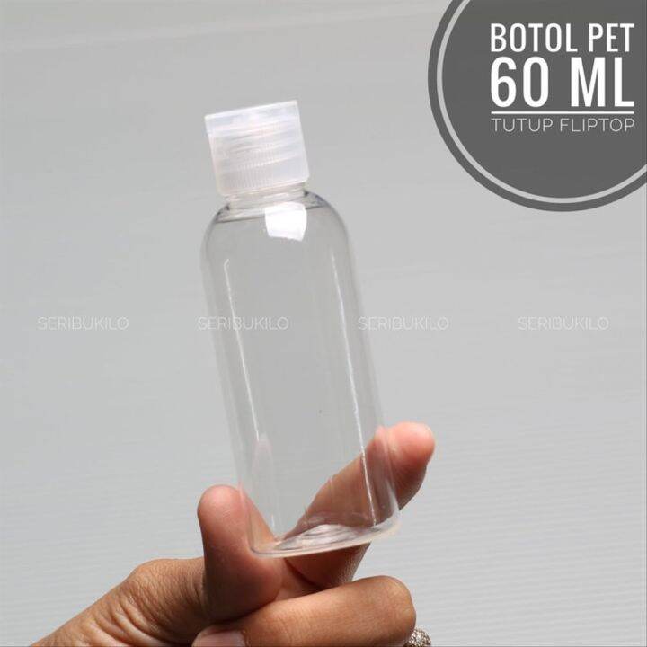 READY!! BOTOL PLASTIK TRANSPARAN HAND SANITIZER 100 ML/60 ML/30 ML/20 ML SPRAY FLIPTOP PUMP ...