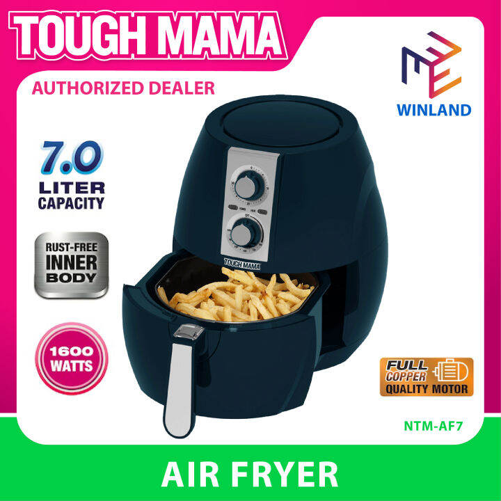 TOUGH MAMA by Winland 7Liters Non-Stick Air Fryer 1600watts NTM-AF7 ...