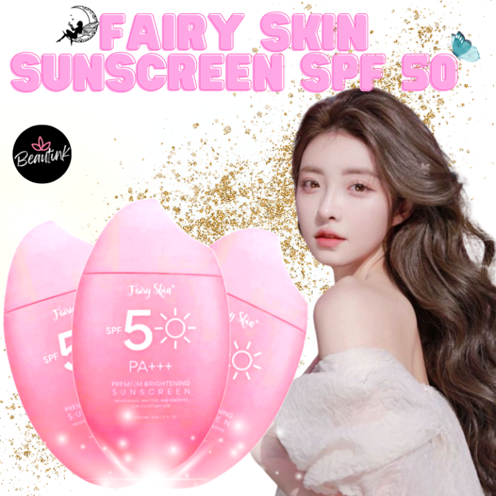 FairySkin Premium Brightening Sunscreen skin whitening sunlight ...