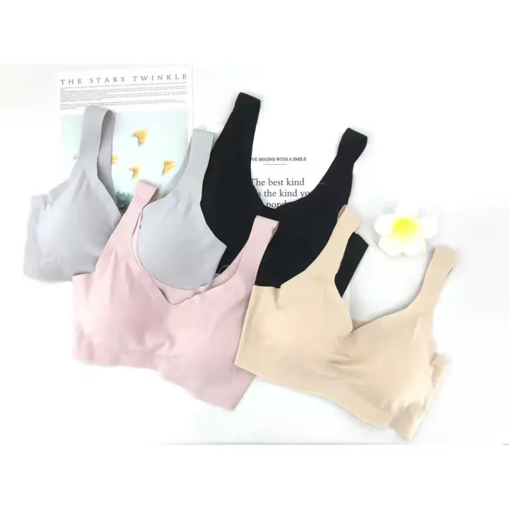 ชุดชั้นใน สปอร์ตบรา เสื้อในไร้ตะเข็บ ไร้โครง ฟองน้ำถอดได้ ทรงสวย แอนนี่-บรา รุ่น K799 | Lazada.co.th