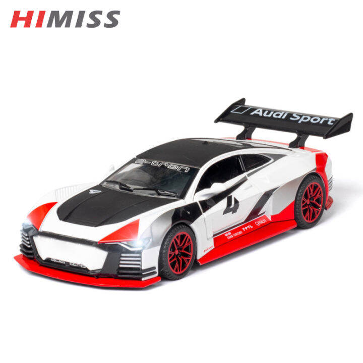 HIMISS RC Simulation Racing Car Model Ornaments 1:32 Alloy Sports Car ...