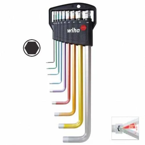WIHA 35683 SB 369 H9 Hexagon ball end L-key set in Classic holder. | Lazada