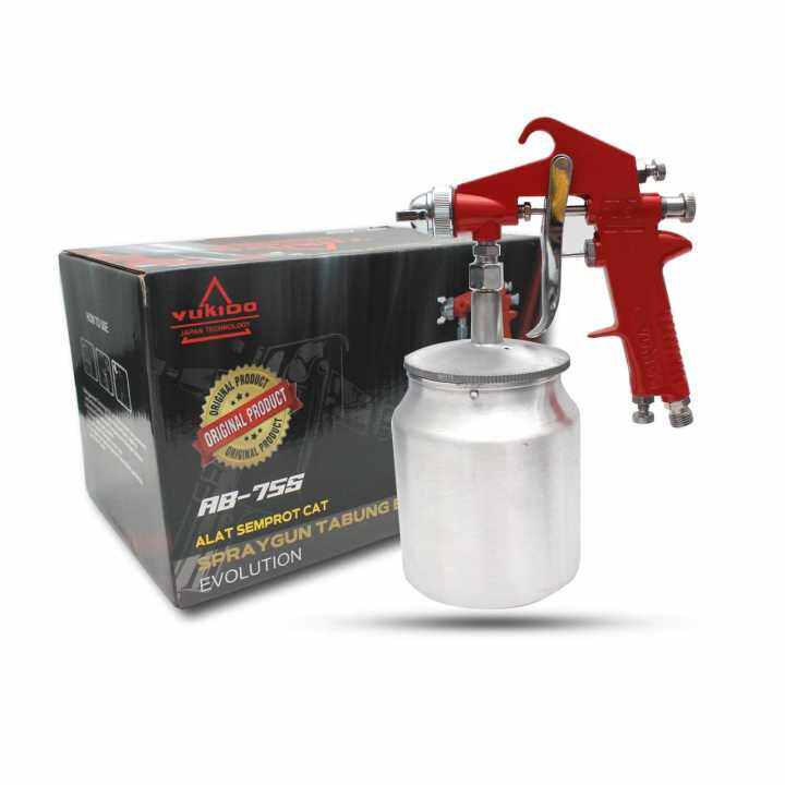 YUKIDO SPG-F75S Alat Spray Gun Bawah - Air Brush Titanium Sprayer ...